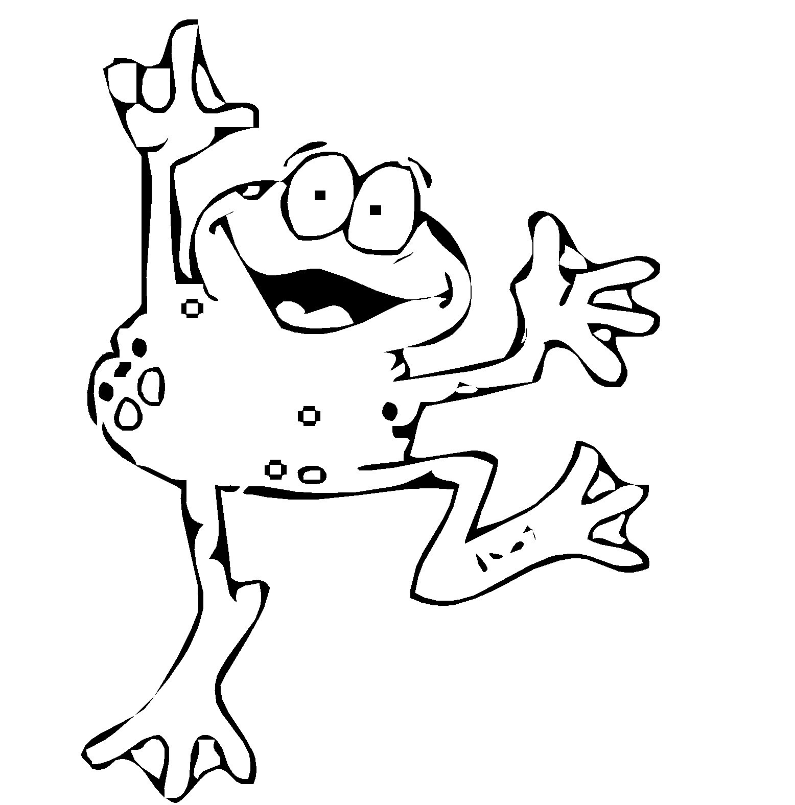 Sapo para colorir: confira algumas imagens | Focalizando