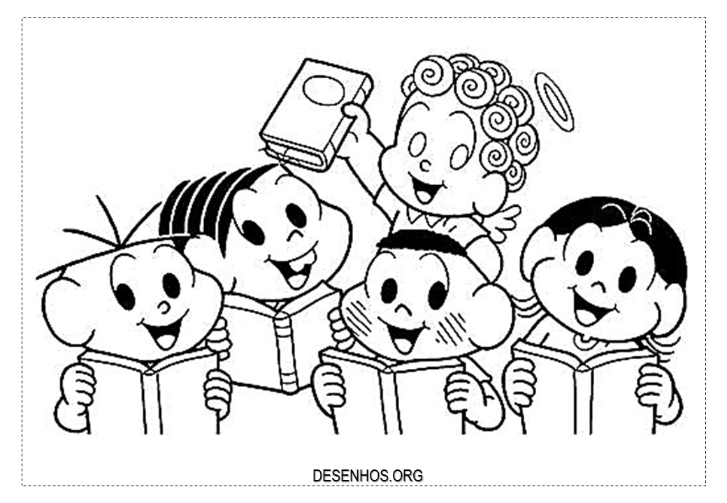A Magia da Turma da Mônica: Desenhos para Colorir e Divertir a ...